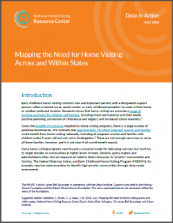 Mapping the Need for Home Visiting Across and Within States - National ...
