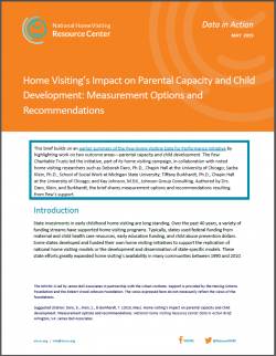 Home Visiting's Impact on Parental Capacity and Child Development ...